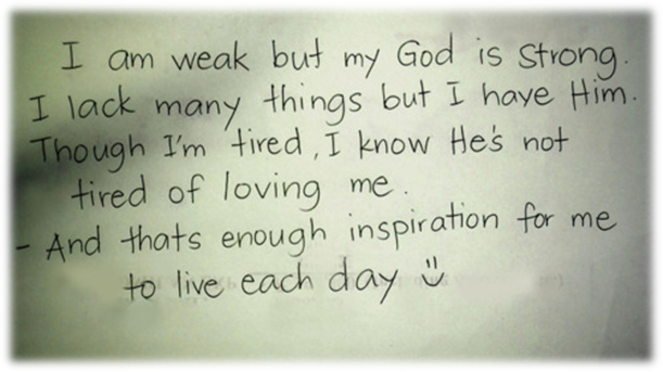 The Weak Made Strong | God Speaking